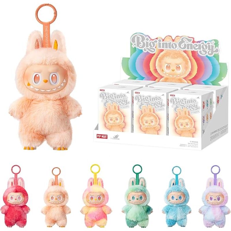 LABUBU Dolls The Monsters Big into Energy Series-Vinyl Plush Pendant ...