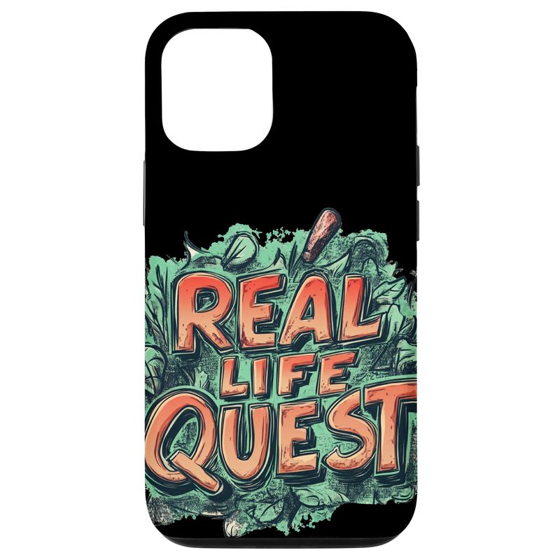 Cool Real Life Quest Emblem for Boys and Girls Case for iPhone 12/12 ...