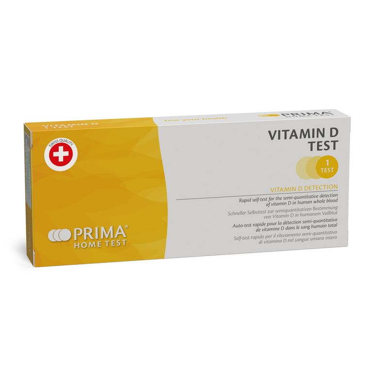Prima Home Test Vitamin D Self Check - 10 Minute Result - Online ...