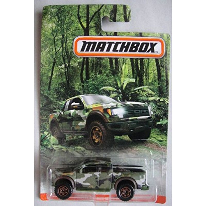 MATCHBOX CAMO FORD F-150 SVT RAPTOR - EveryMarket
