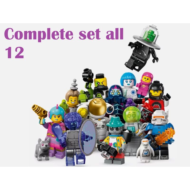 LEGO Space Series CMF Minifigures 71046 Complete set of all 12 figures ...