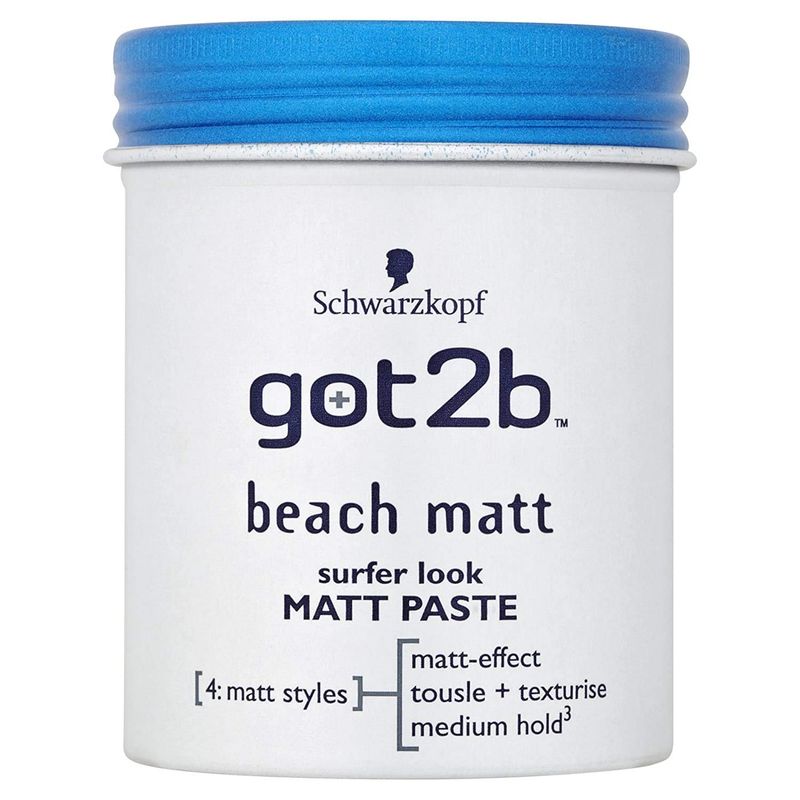Schwarzkopf Got2b Beach Matt Surfer Look Matt Paste - Online ...