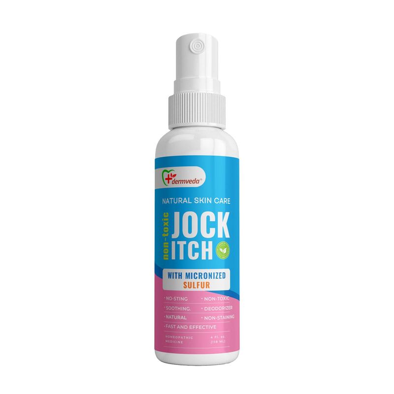 Dermveda Jock Itch Treatment Serum - Anti-Fungal Remedy, Fast Relief for Jock Itch, Soothing ...
