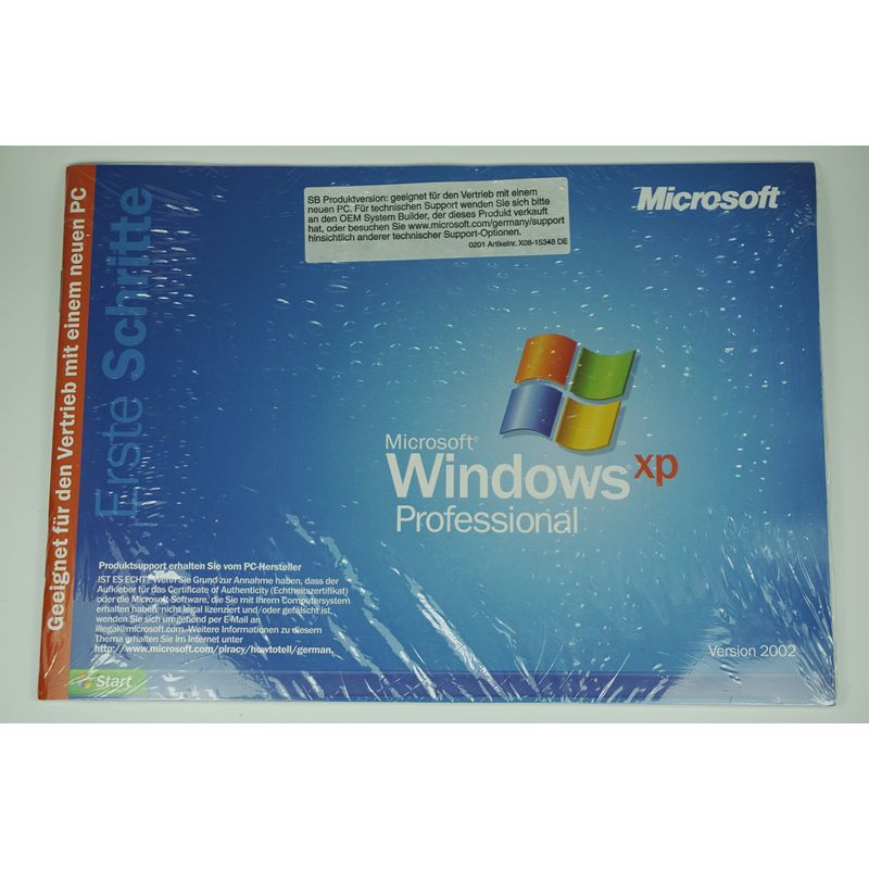 Windows XP Professional SP2 neu ungeöffnet, nicht registriert - Online ...