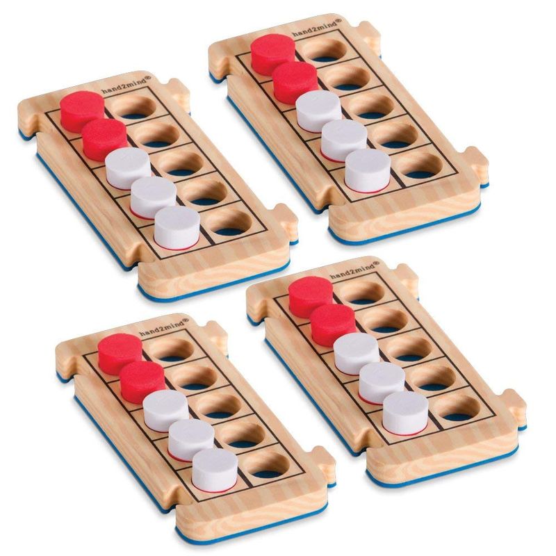 hand2mind Foam RekenRods Ten Frame Boards, Subitizing Math Games, Ten ...