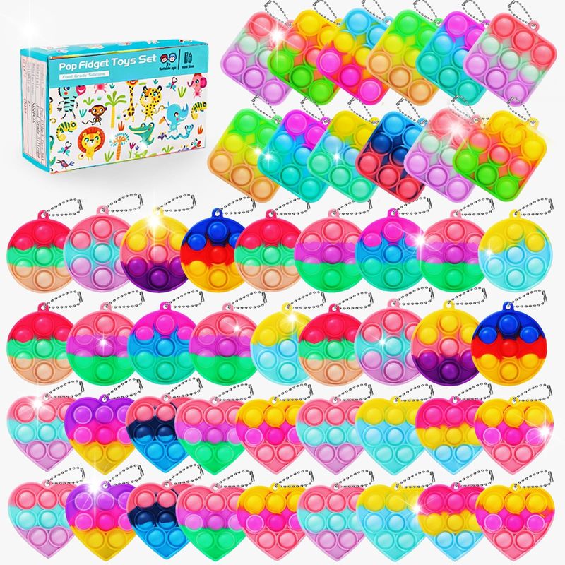 57PCS Party Favors for Kids,Fidget Toys Bulk Its Birthday Party Favors ...