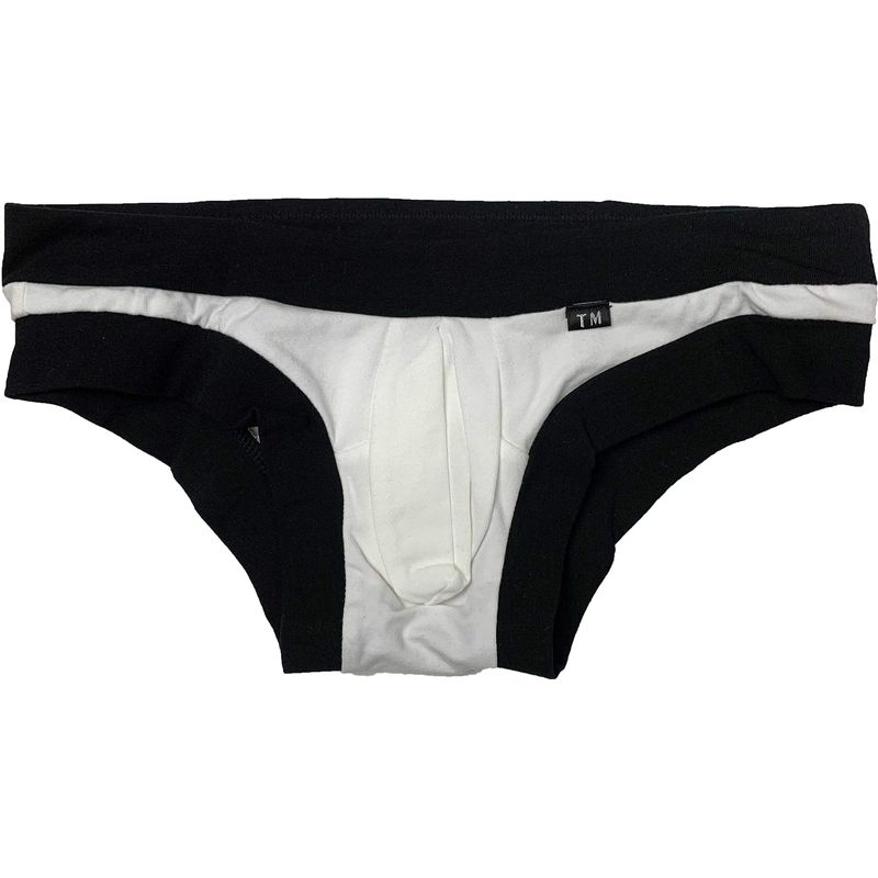 TM collection Men's Bikini TM Cotton Bare Low-rise Relax Fit 2tone ...