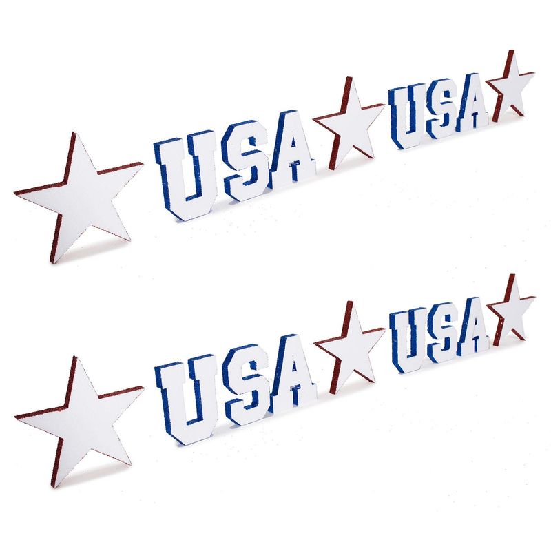 Anderson's Patriotic USA Parade Float Letters Kit, Parade Decorations ...