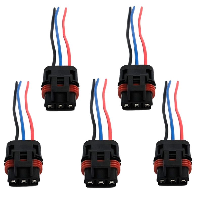 daier 5Pcs Pulse Power Plug Pigtail Connector, Bus Bar Harness Pigtail ...