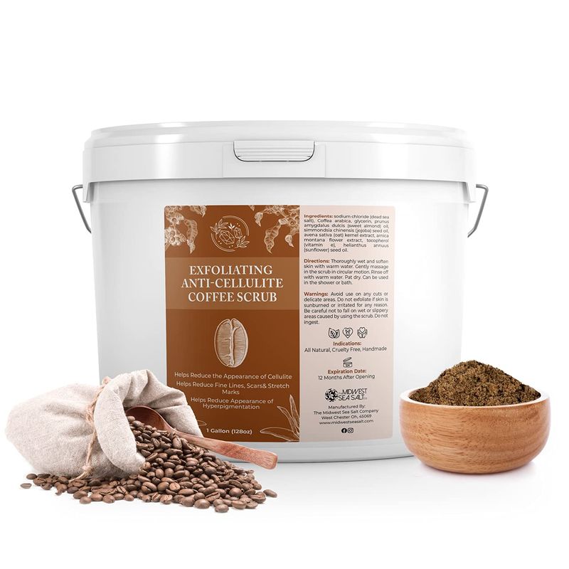 Exfoliating Anti-Cellulite Coffee Scrub - 128oz - Unscented - Online Marketplace - EveryMarket