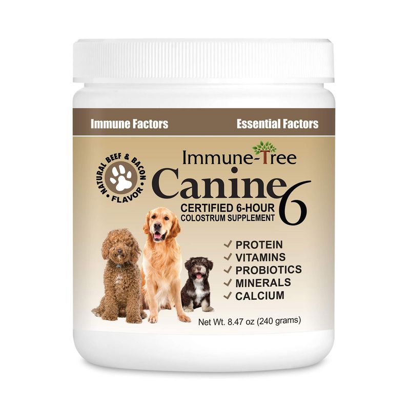 Immune-Tree Bovine Colostrum for Dogs & Puppies | Immune System Booster ...