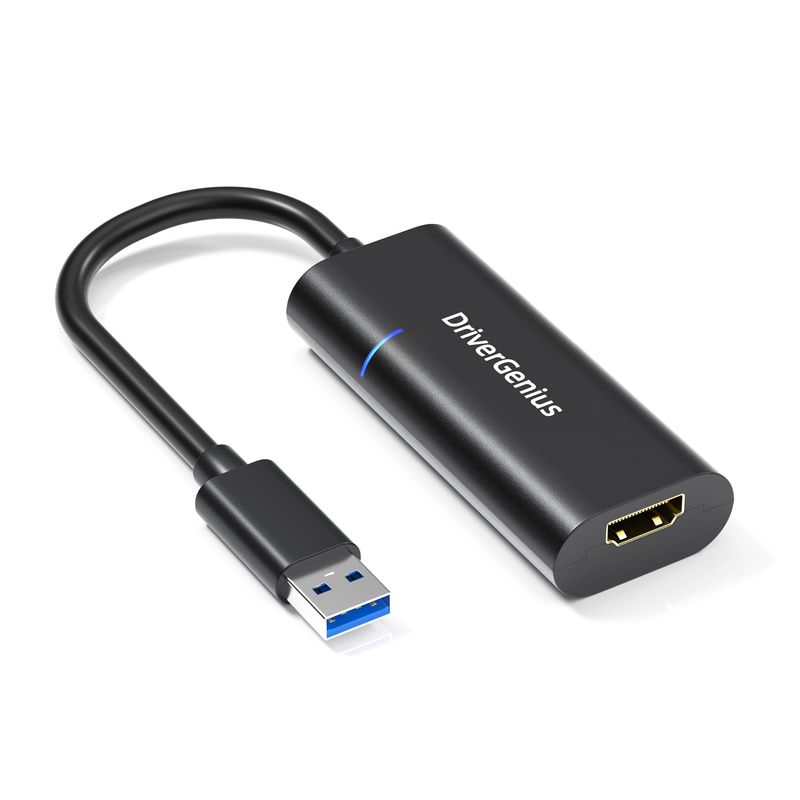 DriverGenius USB 3.0 to HDMI Adapter, 1080p Video/Audio Converter, USB ...