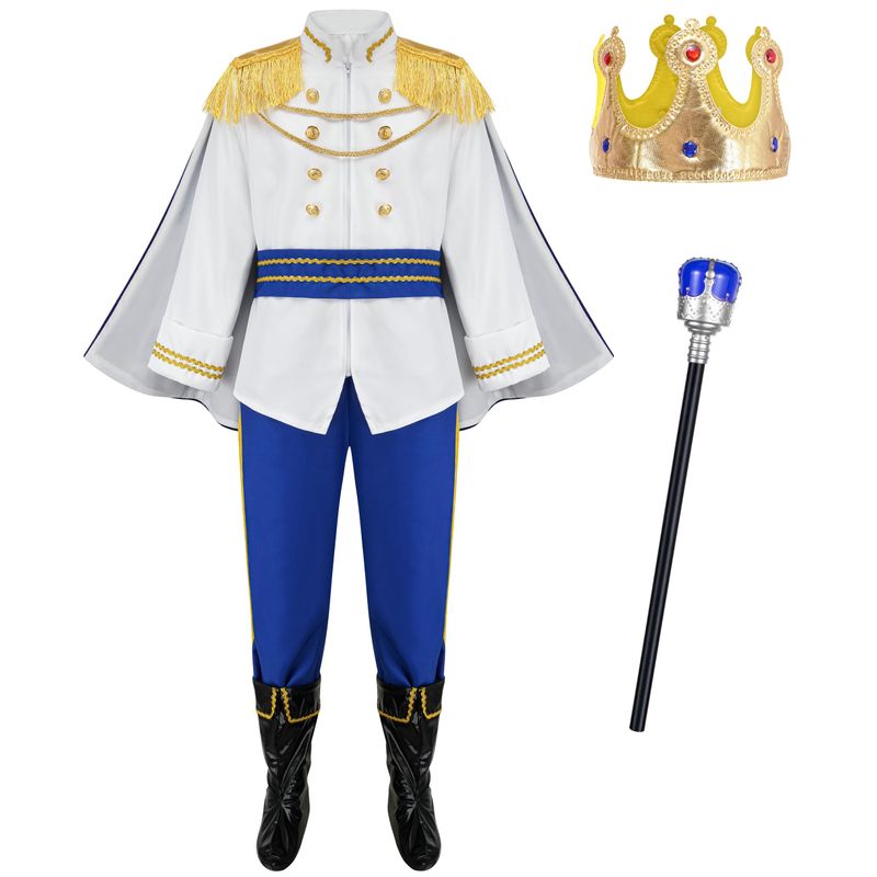 GZ-LAOPAITOU Boys Prince Charming Costume Kids Prince Outfit Royal ...