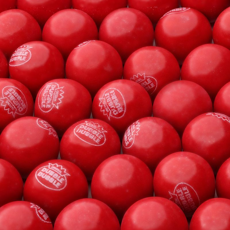 Gumballs for Gumball Machine - 1 Inch Double Bubble Gumballs - Cherry ...
