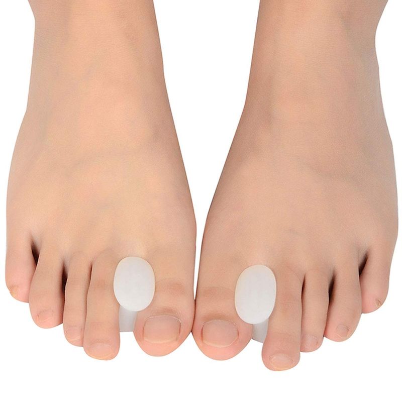 6PCS of Silicone Gel Hallux Valgus Corrector by PEDIMEND - Big Toe ...