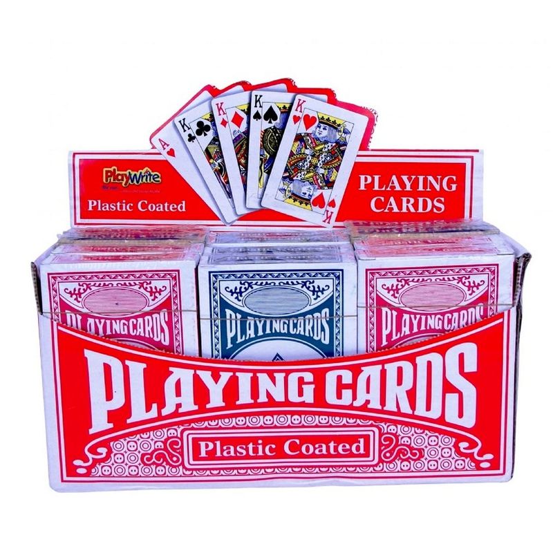 PLAYWRIT Playwrite Playing Cards 300-002 Pack of 12 Playing Cards ...
