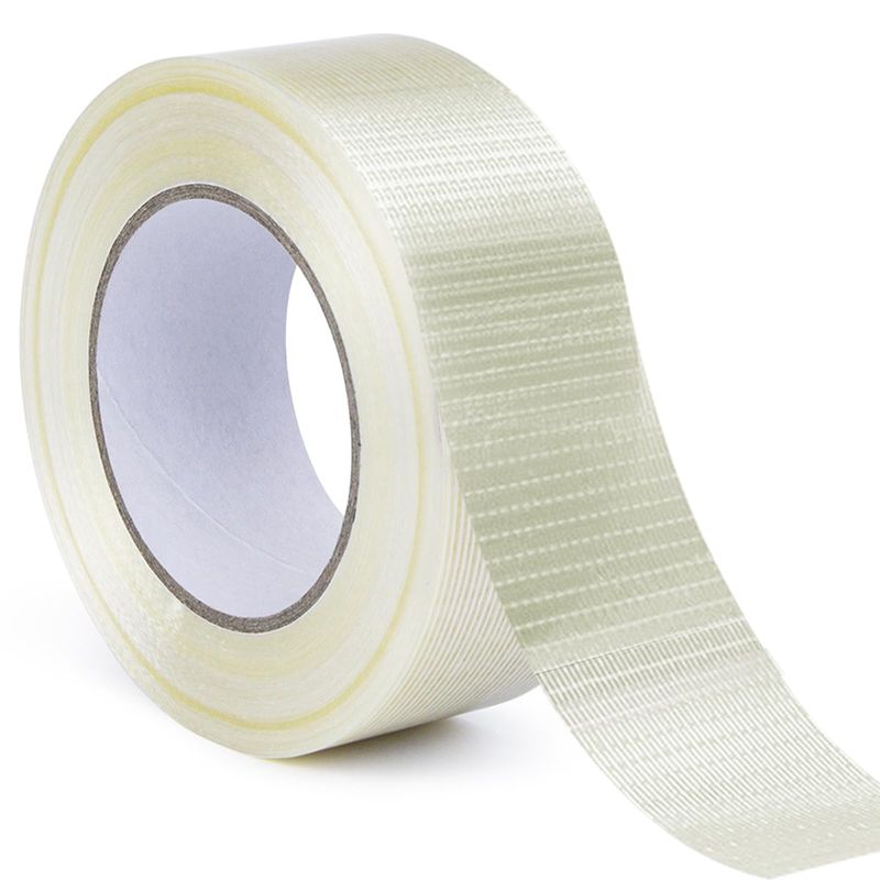 WHENZOO Cross Weave Reinforced Tape - Transparent Bi-Directional ...