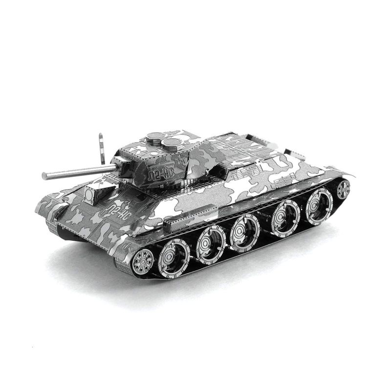 Metal Earth T-34 Tank 3D Metal Model Kit Fascinations - Online ...