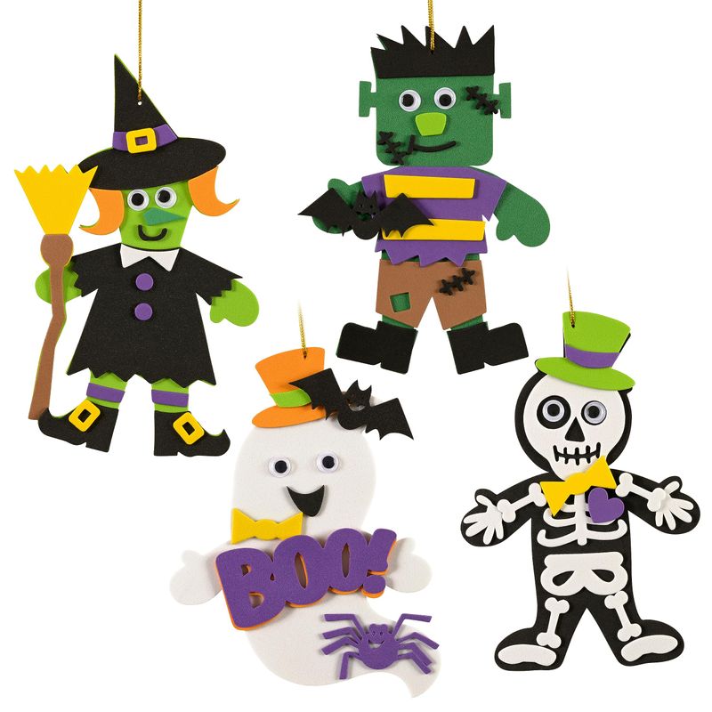 READY 2 LEARN Create Your Own Halloween Characters - Set of 4 - DIY ...