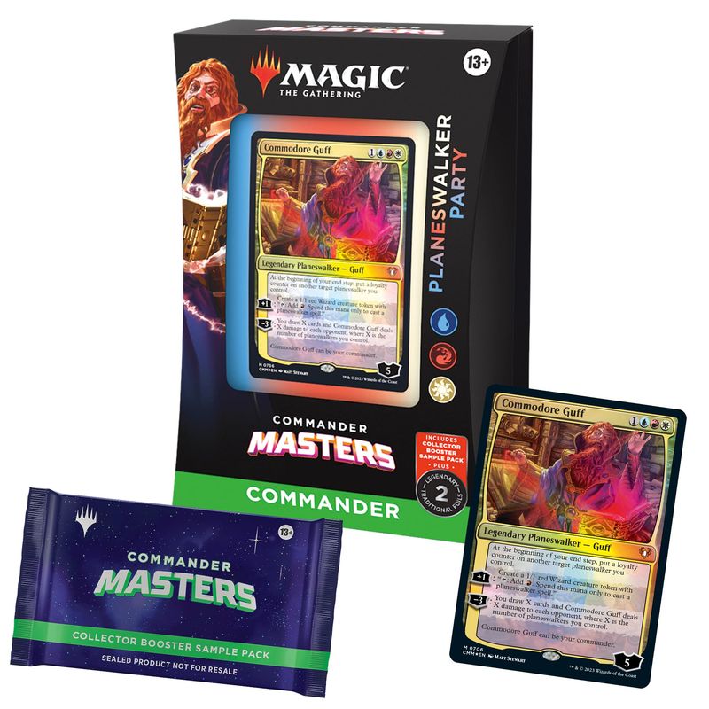 Magic: The Gathering Commander Masters Commander Deck - Planeswalker ...