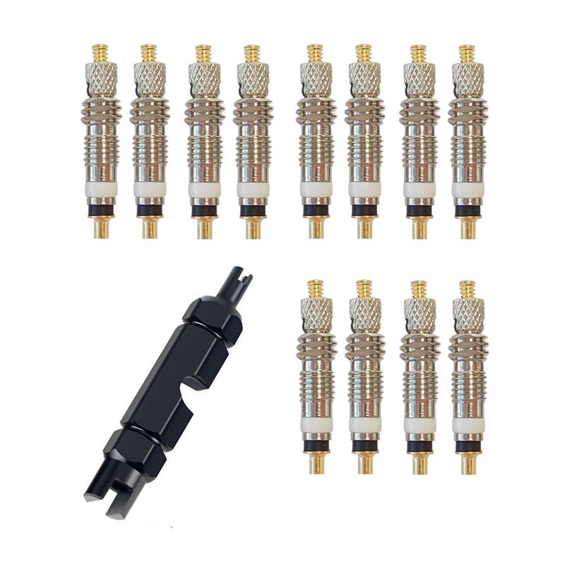 12pcs Presta Valve Core Bike Bicycle Valve Core Removal Tool MTB Tire ...