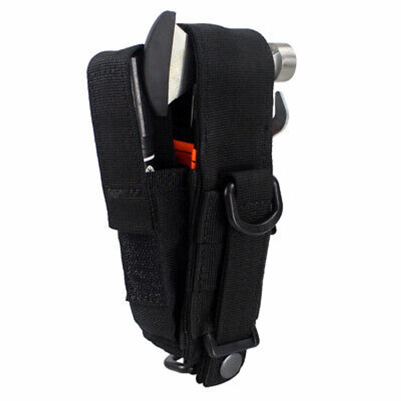 Tactical Multi Pockets Plier Knife Sheath Bag Holder Organizer MOLLE ...