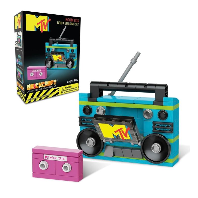Brickcraft MTV Boom Box Brick Building Set - Online Marketplace ...