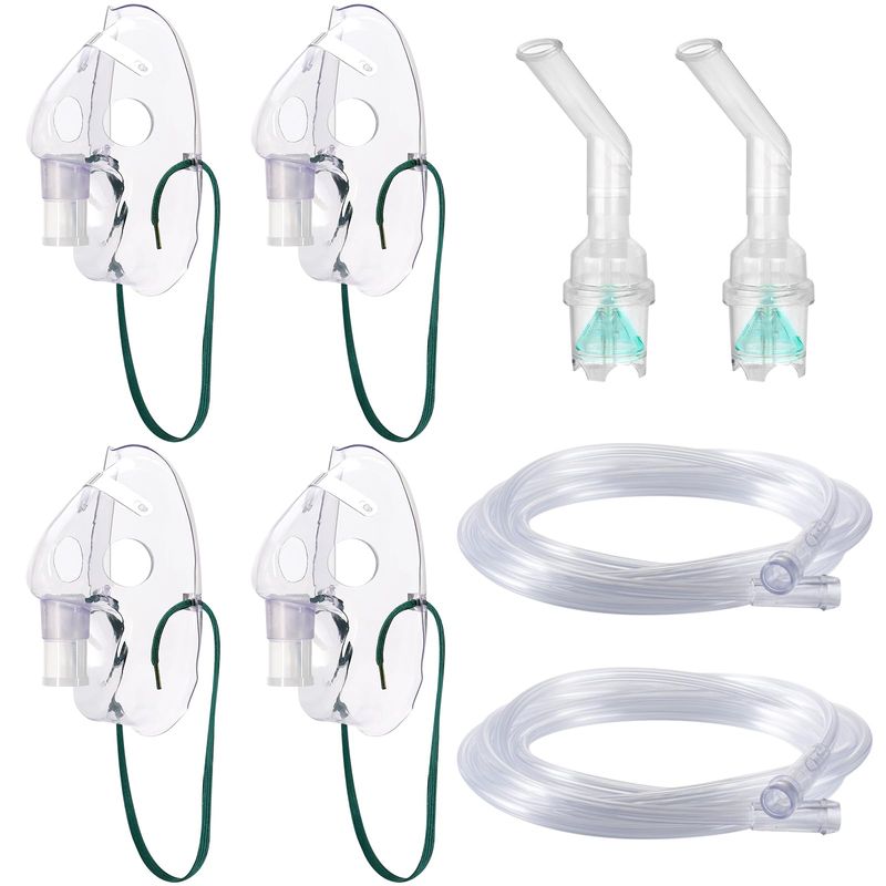 Ipuuyiki 2 Set Nebulizer Replacement Kit for Adult, White, 10.5*6.5 CM ...