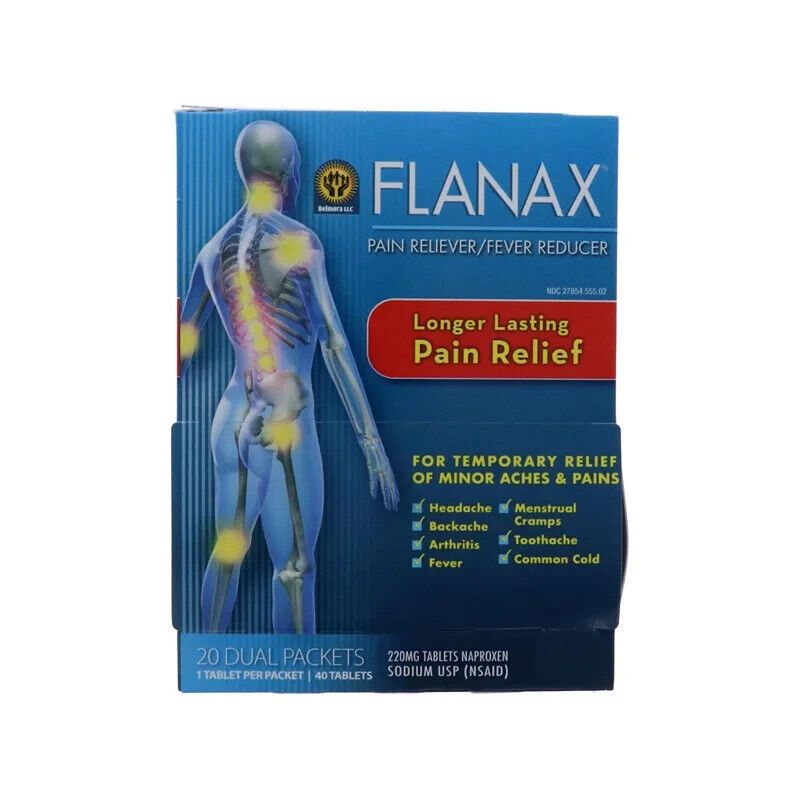 Flanax Pain Relief Tablets 24 Count - EveryMarket