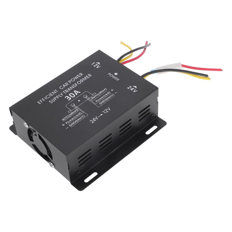 TUCKBOLD Trucks 24V Step Down to 12V Car Power Supply Module 30A Compatible | Power Supply ...