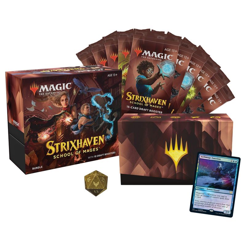 Magic: The Gathering Strixhaven Bundle | 10 Draft Boosters (150 Magic ...