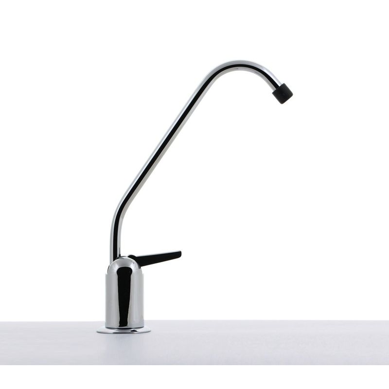 Hydronix LF-BLRAG Long Reach RO Reverse Osmosis or Filtered Water Faucet, Chrome w/ Air Gap ...