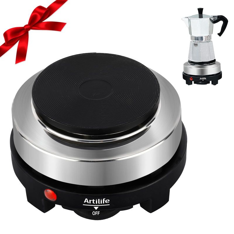 Artilife 500W Small Hot Plate Mini Hot Plate,Artilife 500w Small ...