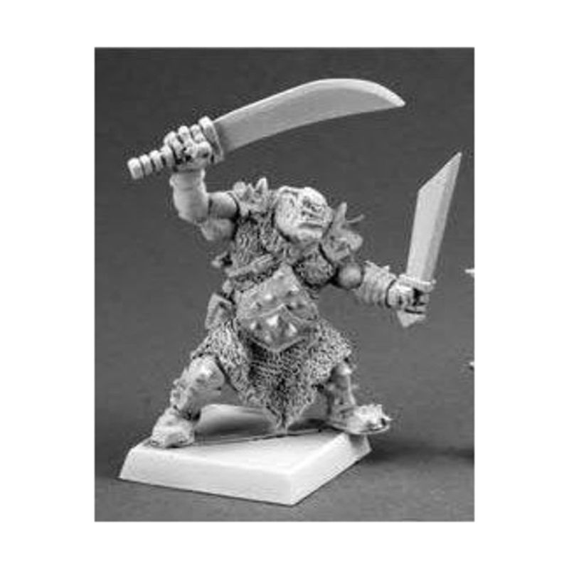 Reaper Black Orc Tundra Stalker Warlord Miniature - Online Marketplace ...