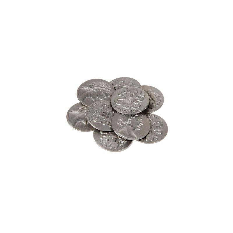 The Broken Token Prop Coins - 30mm Silver Ancient Egyptian Themed ...