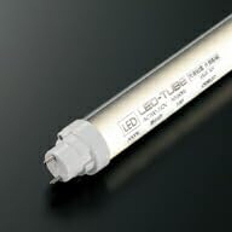 ODELIC LED Fluorescent Light Bulb, Straight Tube LED Lamp, One Side ...