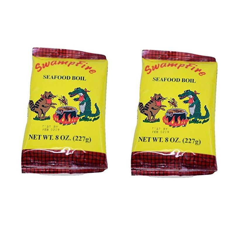 Swamp Fire Complete Seafood Boil, 8 Ounces (Pack of 2) - EveryMarket