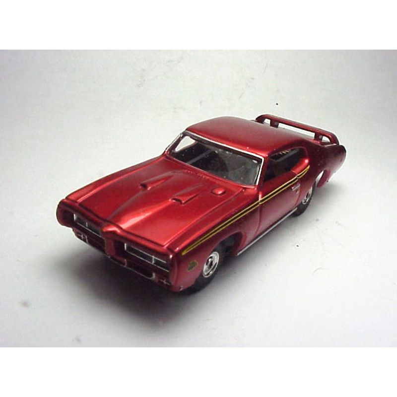 T-JET CANDY PAINTED RED 1969 GTO JUDGE HO SLOT CAR BODY NEW. NEVER ...