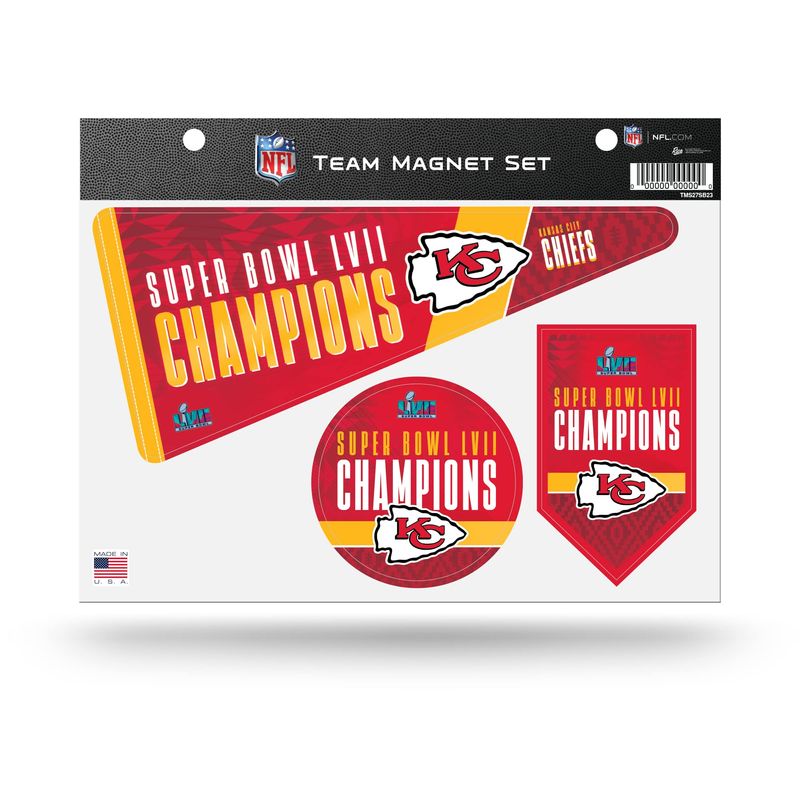 Rico Industries NFL Kansas City Chiefs 2023 Super Bowl Champions Team ...