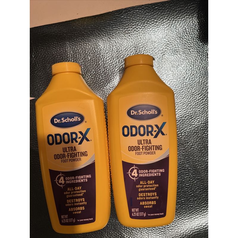 2 P Dr. Scholl's Odor-X Odor Fighting Foot Drying Odor Protection ...