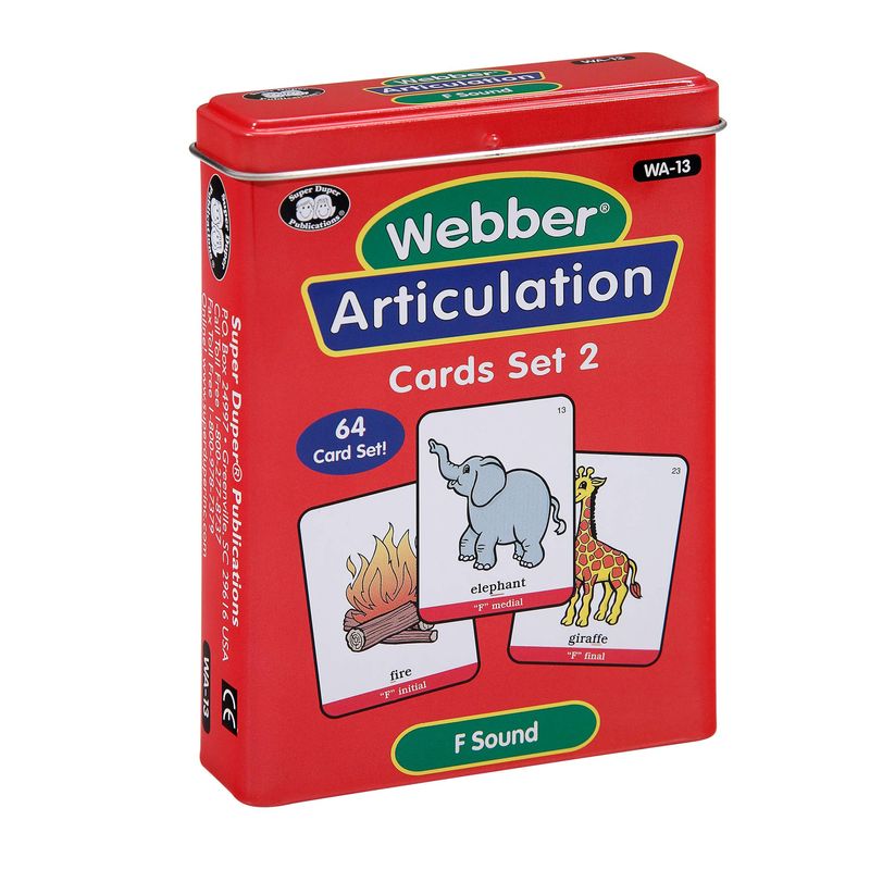 Super Duper Publications | Articulation F Sound Fun Deck | Vocabulary ...