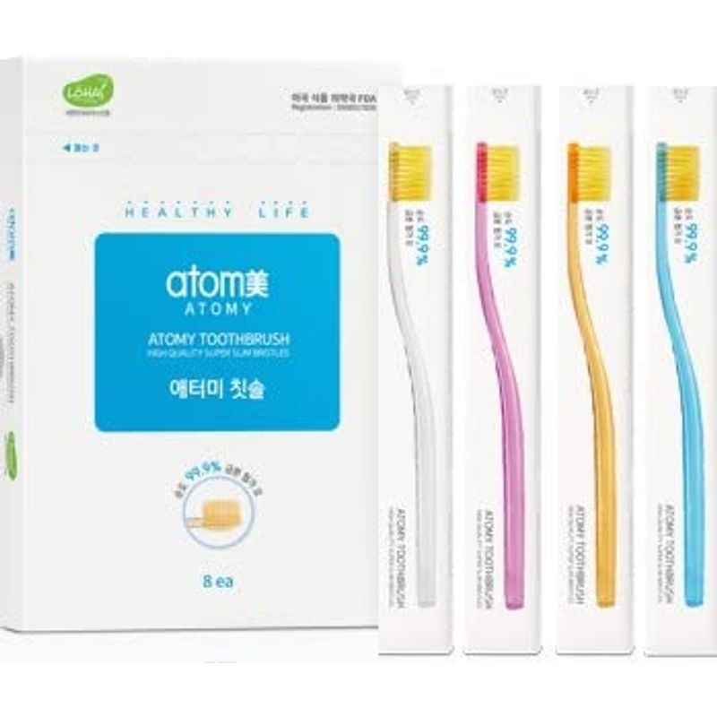 Atomi Atomy Atomy Beauty Atomi Atomy Toothbrush Set of 8 - Online ...