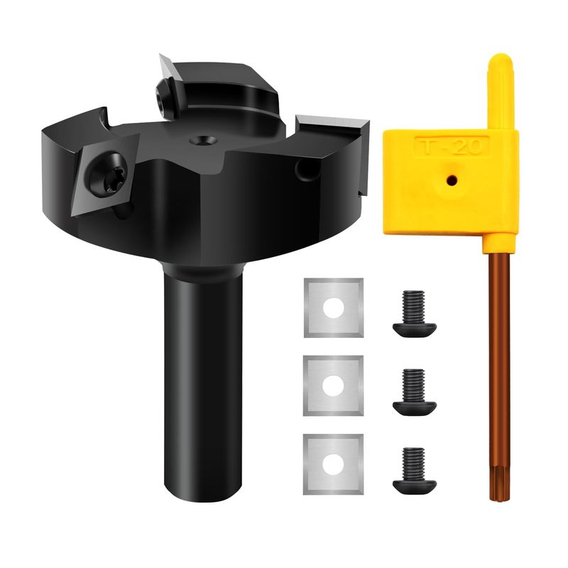 BGTEC CNC Spoilboard Surfacing Router Bits - Slab Flattening Router Bit ...