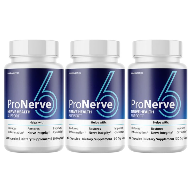 ProNerve 6 Nerve Health Supplement to Support Nerve Functions & Relief ...