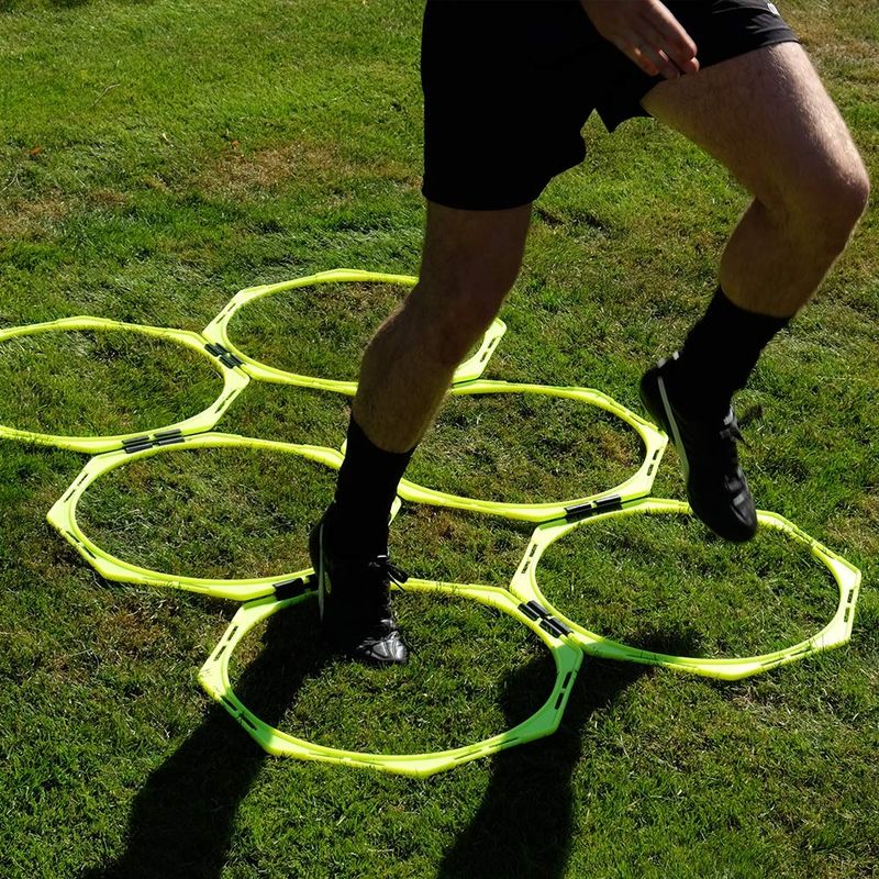 The Soccer Store Octa Speed Rings (Pack of 6) - Set of 6x Agility Rings ...