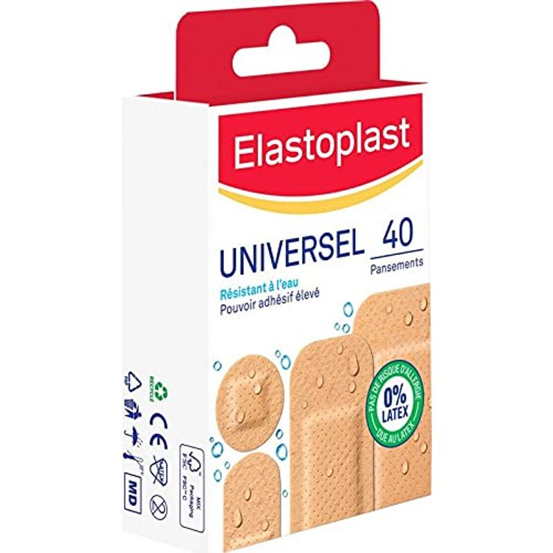 Elastoplast Universal Dressing, 40 Dressings, 4 Sizes - EveryMarket