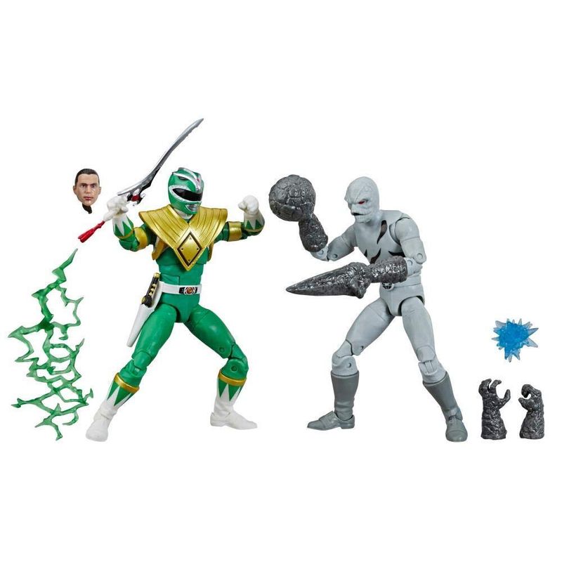 Power Rangers Lightning Green Ranger vs. Putty Patrol 6" Fig Standard ...