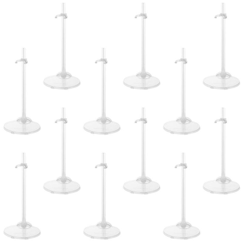 Garneck 15pcs Action Figure Stands Doll Stands Figure Stand Adjustable ...