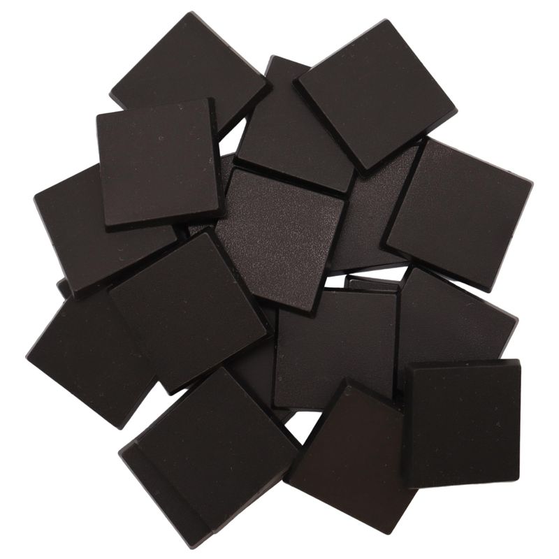 Forged Terrain 40mm Square Miniature Bases – Set of 40 for Tabletop ...