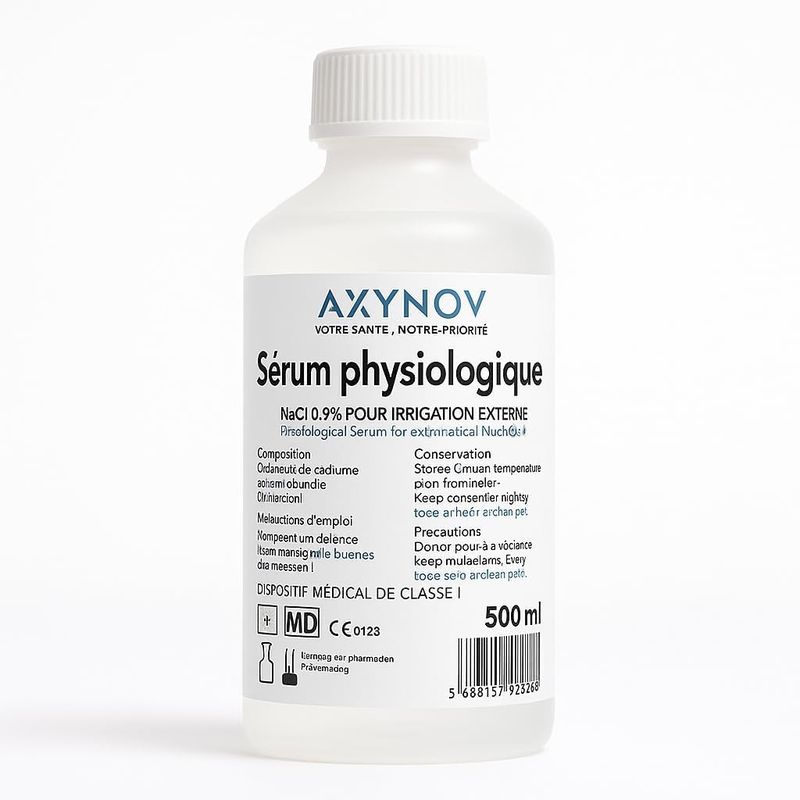 NaCl 0.9-500 ml - Isotonic Physiological Saline Solution Nose-free Baby ...